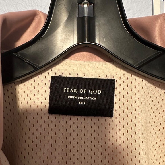 Fear of God | Jackets & Coats | Fear Of God Satin Baseball Coach Jacket ...